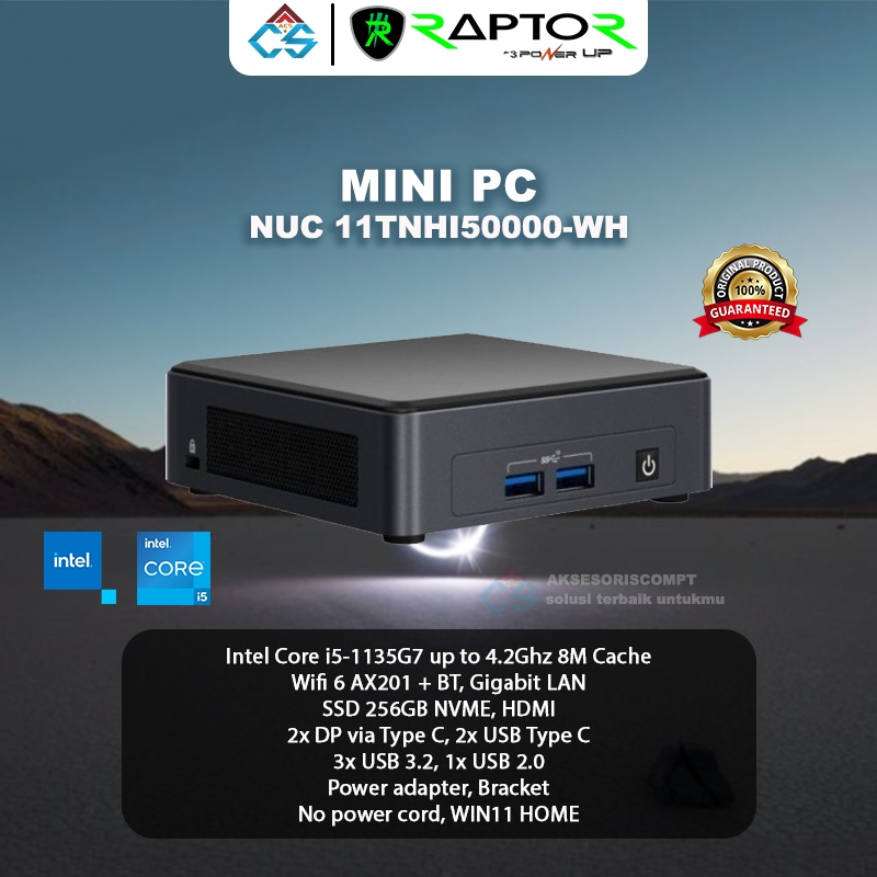 Jual INTEL NUC NUC 11TNHI50000 INTEL CORE I5 MINI PC GEN 11 | Shopee ...