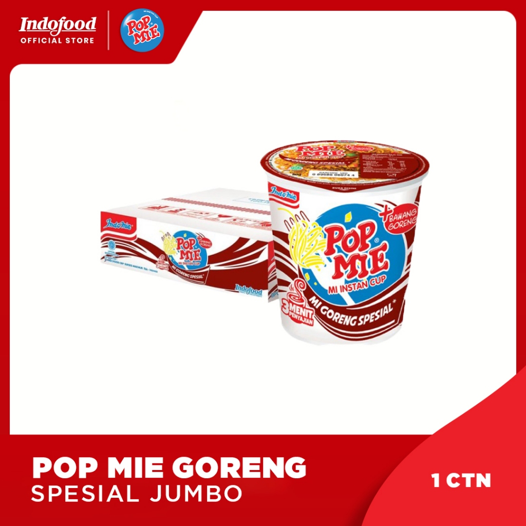 Jual 1 ctn - Pop Mie Goreng Spesial Jumbo | Shopee Indonesia