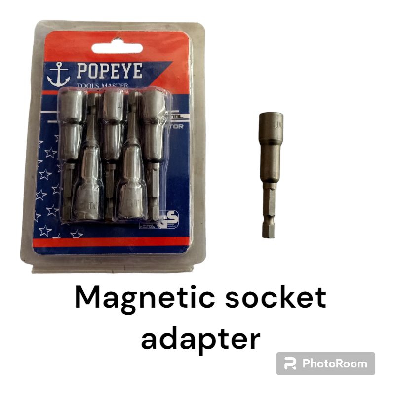 Jual Magnetic socket adapter / Nut socket | Shopee Indonesia