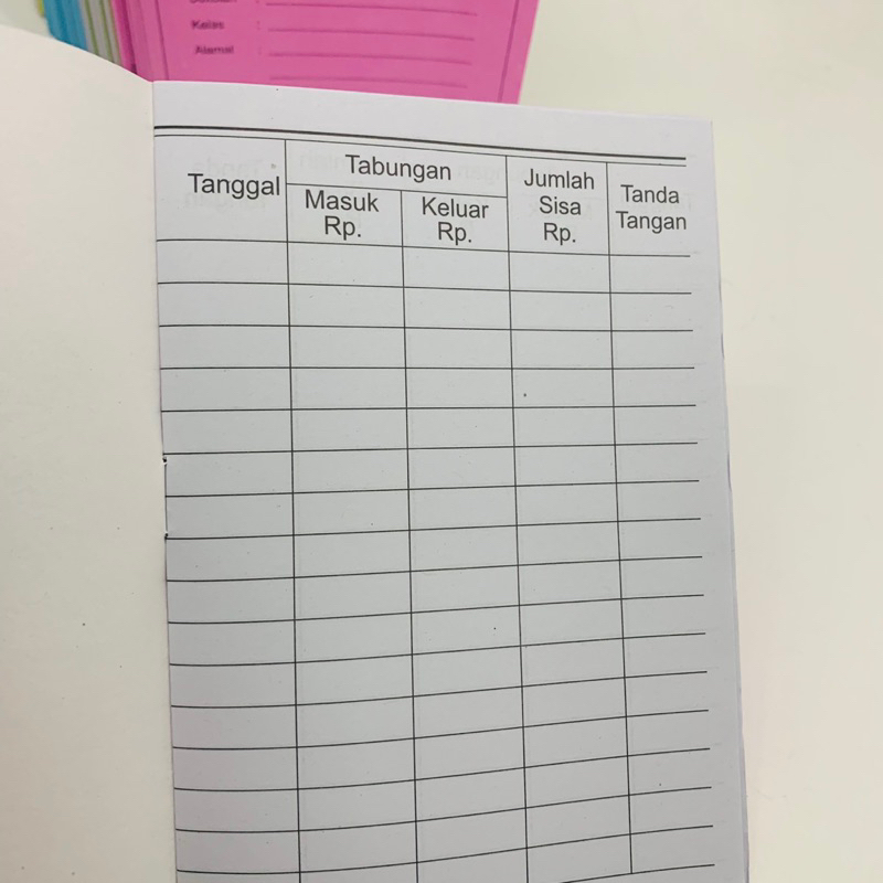 Jual Buku Tabungan Anak TK PAUD 50 Pcs | Shopee Indonesia