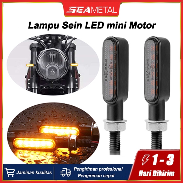 Jual SEAMETAL Lampu LED Sein Running Sen Motor Kedip Lampu Sein mini ...