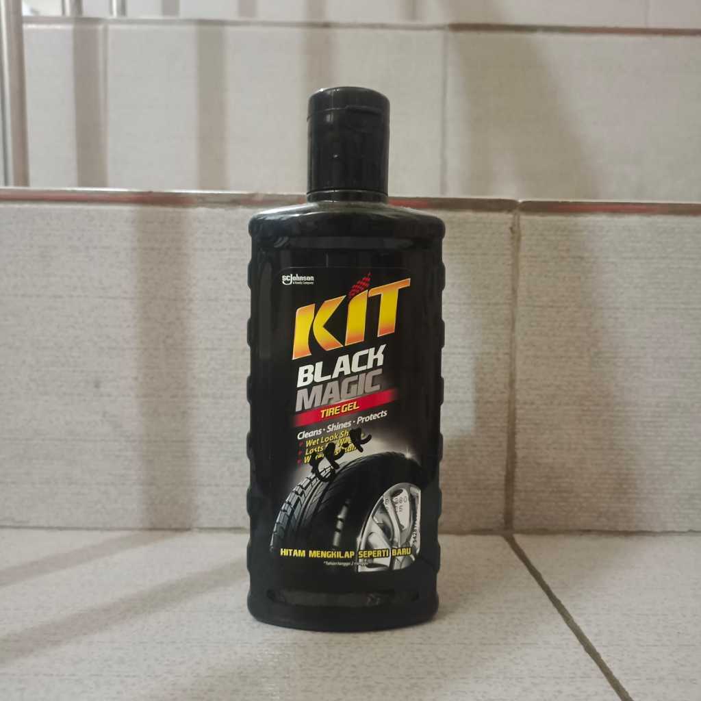 Jual Kit Black Magic Tire Gel Pengkilap Ban Motor 270ml 100% Original | Shopee Indonesia
