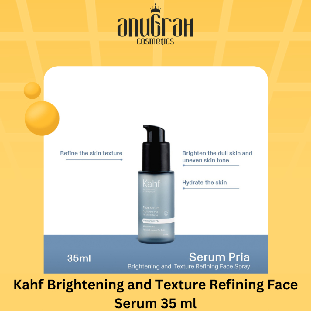 Jual Kahf Face Serum Brightening and Texture Refining 35 ml | Shopee ...