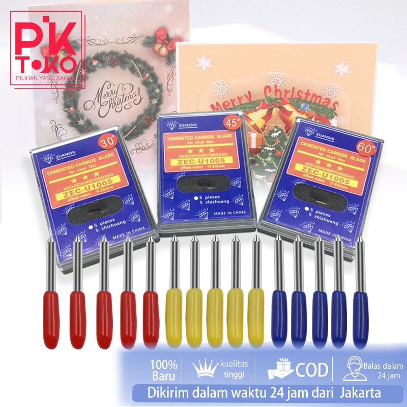 Jual 5pcs Mata Pisau Cutting Sticker Untuk Roland Jinka Teneth Rhinotec Redsail Copam Harizo 45/ ...