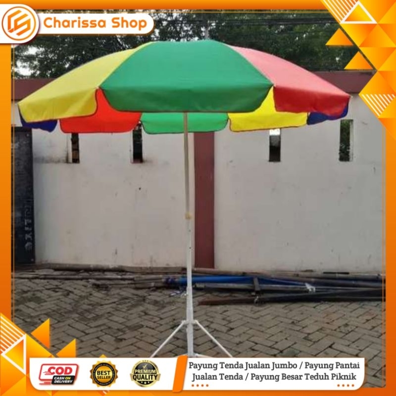 Jual Payung Tenda Jualan Jumbo / Payung Pantai Jualan Tenda / Payung Besar Teduh Piknik | Shopee ...