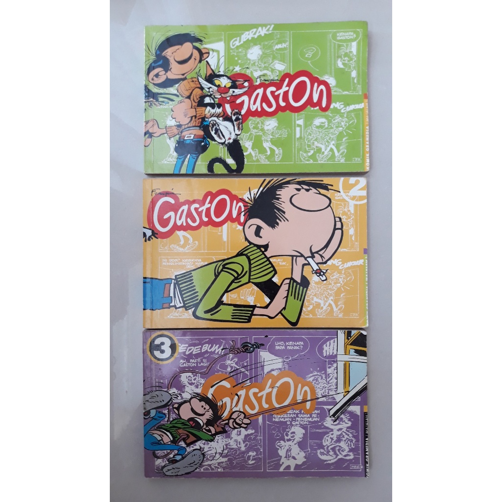 Jual Buku Komik Gaston (3 BUKU) | Shopee Indonesia