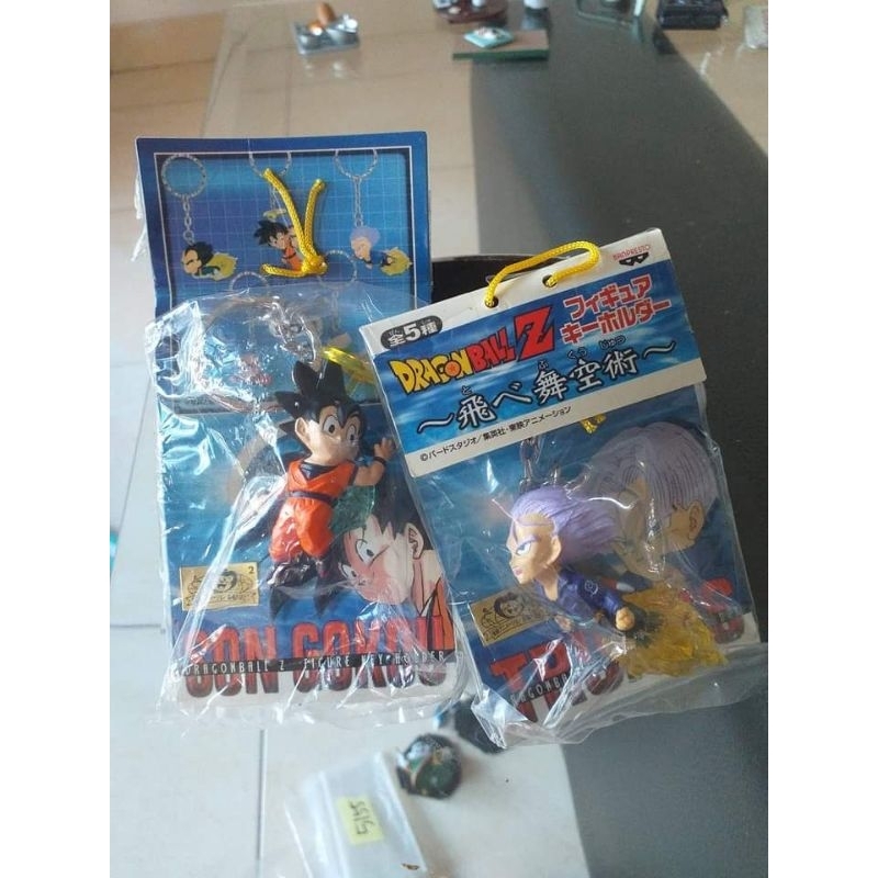 Jual dragon ball banpresto keychain set 2 goku angel trunks gashapon ...