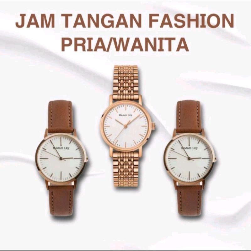 Jual JAM TANGAN FASHION 145 (Madam) lia (A) | Shopee Indonesia