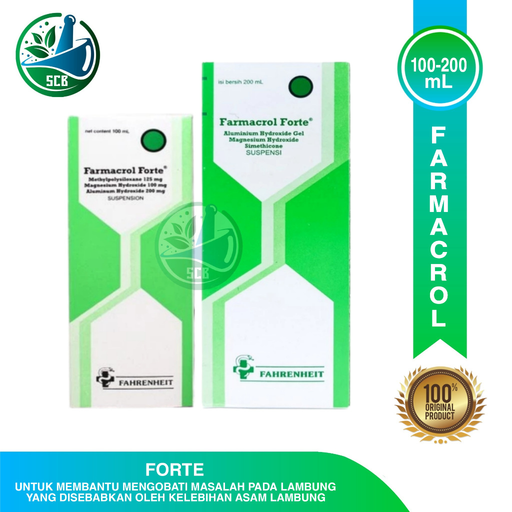 Jual Farmacrol Forte Sirup - Obat Maag / Asam Lambung | Shopee Indonesia