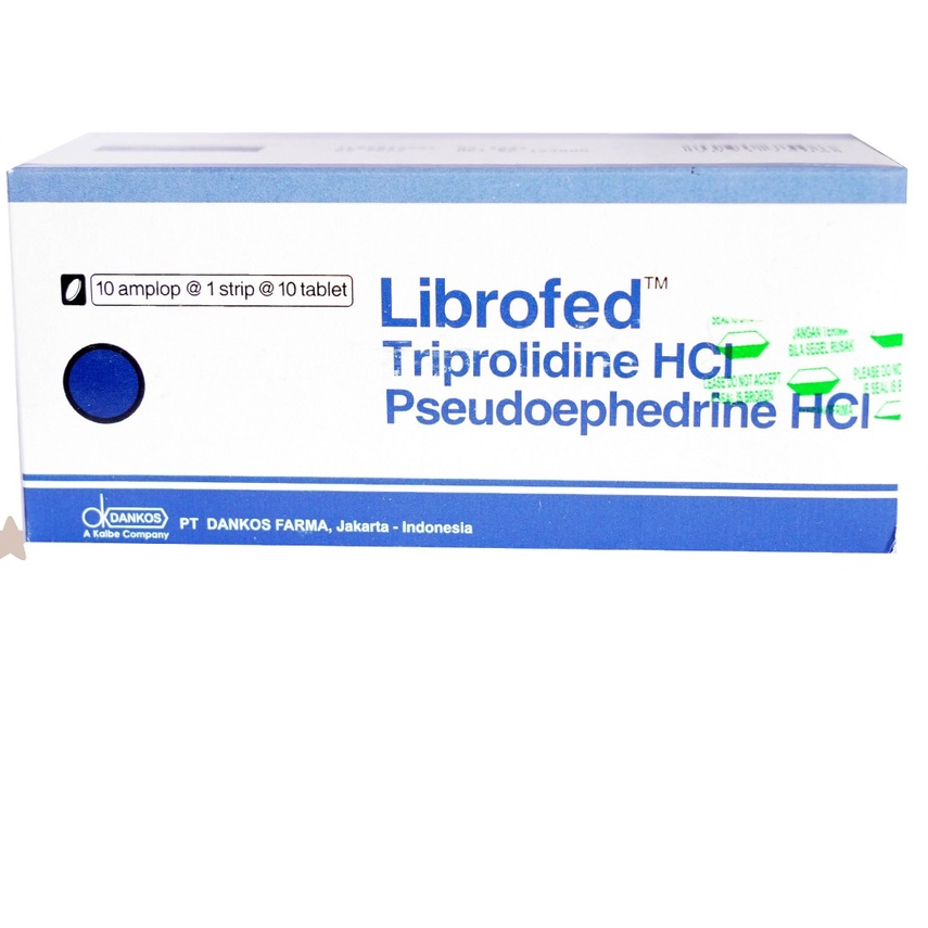 Jual LIBROFED STRIP 10 Tablet Mengurangi Batuk, Pilek dan Bersin-bersin ...