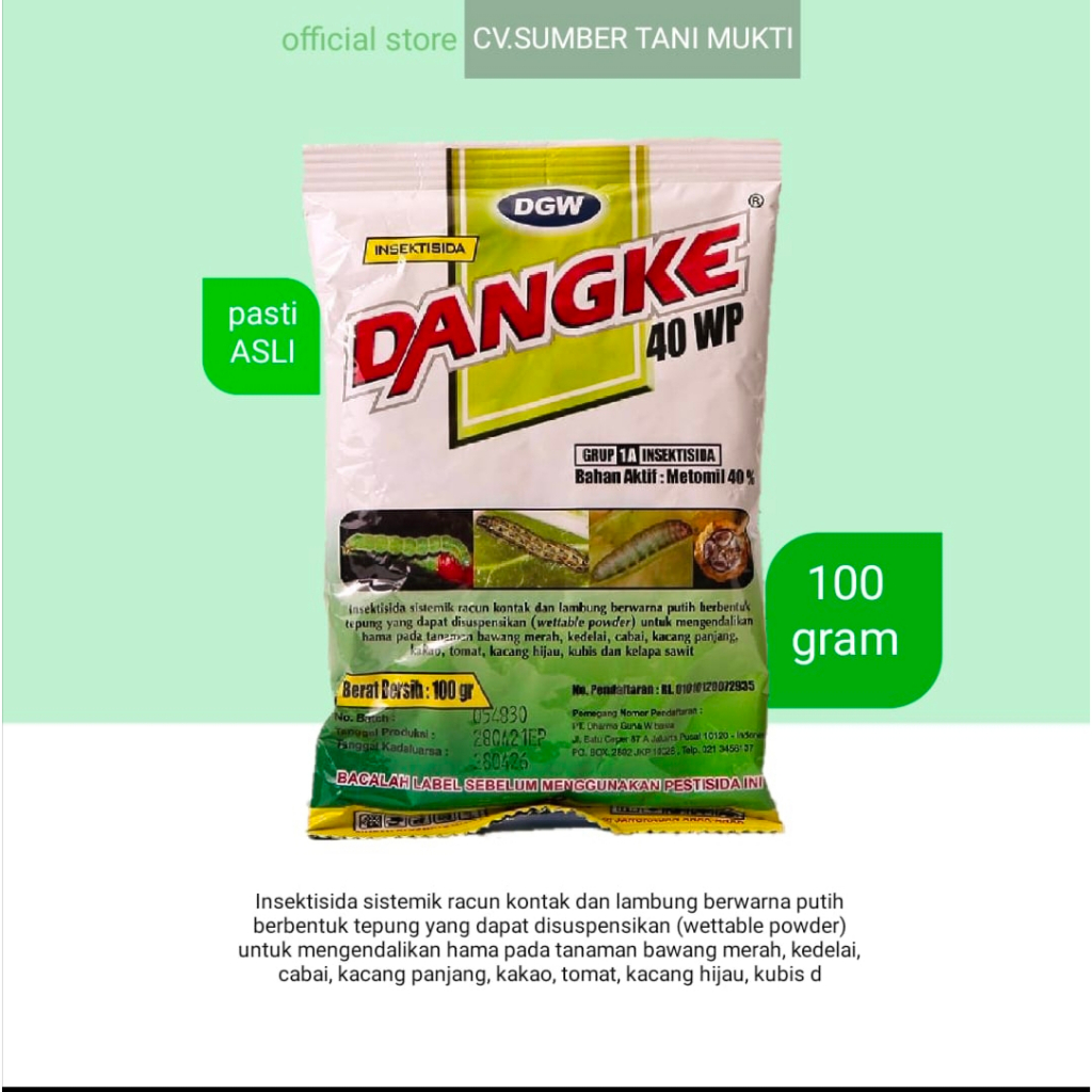 Jual insektisida Dangke 40WP 100gr | Shopee Indonesia