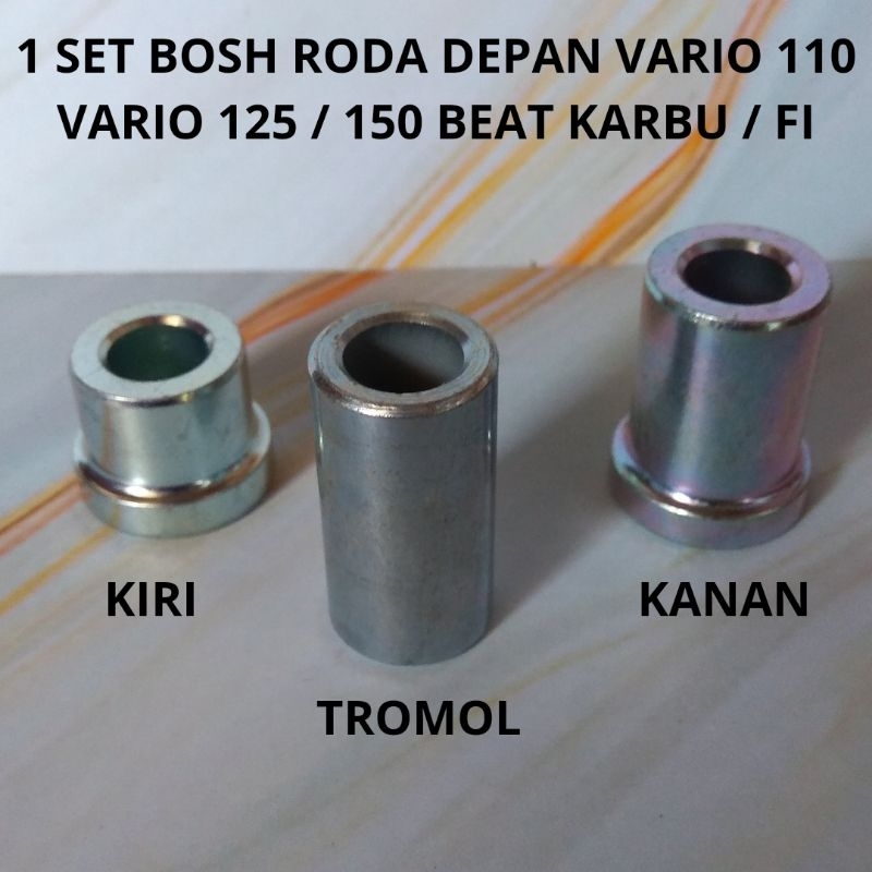 Jual Set Bosh bos bosch Tromol + Bosh Roda Depan Kanan Dan kiri Honda ...