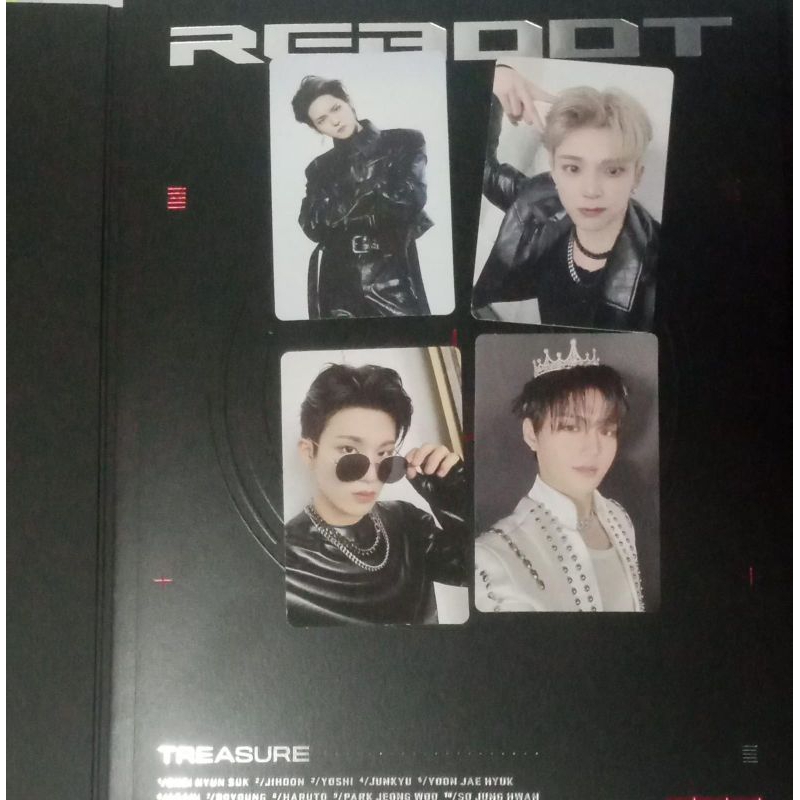Jual pc treasure asahi jeongwoo doyoung yoshi haruto official reboot ...