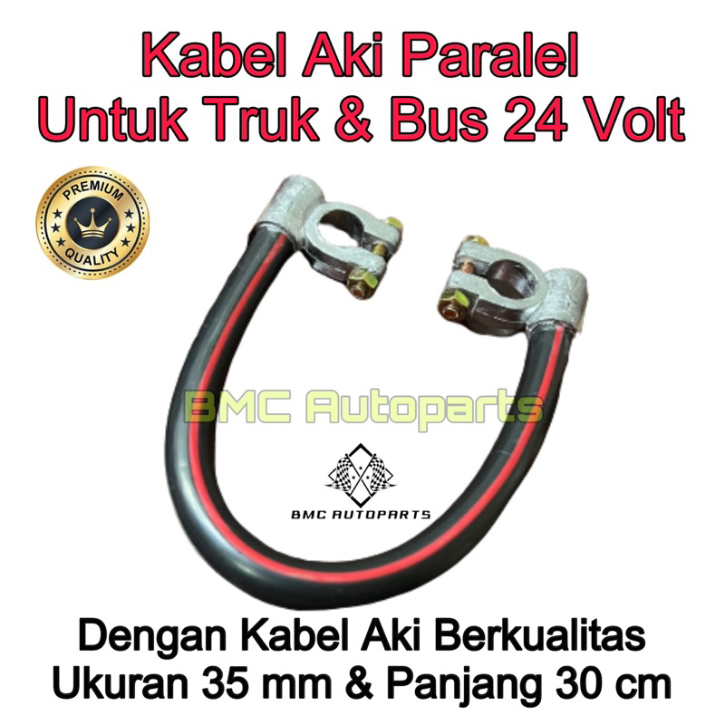 Jual Kabel Aki Paralel 24 Volt Truk & Bus - Kabel Accu Pararel / Seri ...
