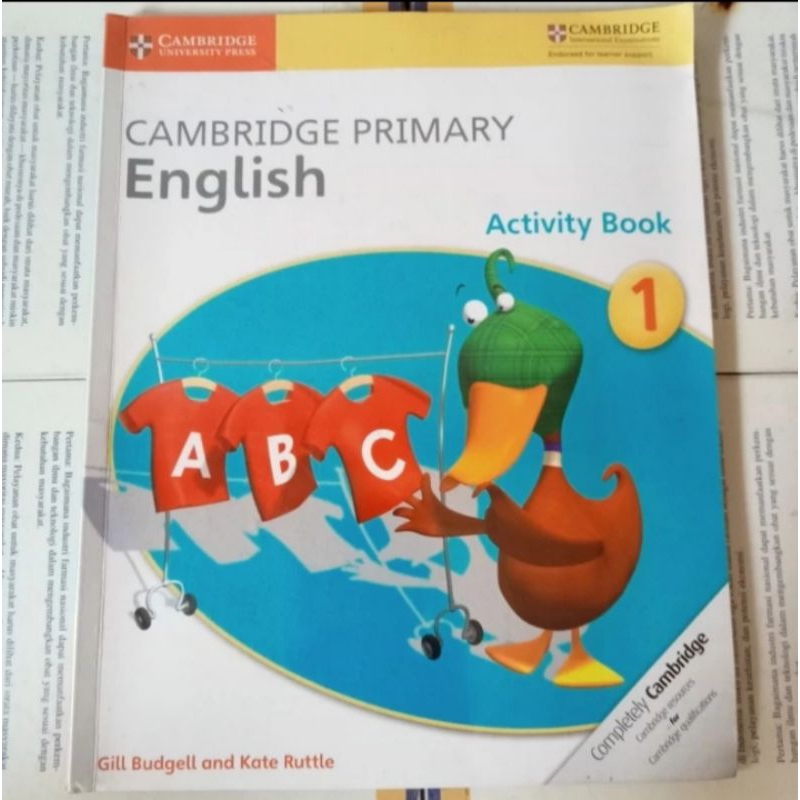 Jual BUKU ORIGINAL CAMBRIDGE PRIMARY ENGLISH ACTIVITY BOOK 1 | Shopee ...