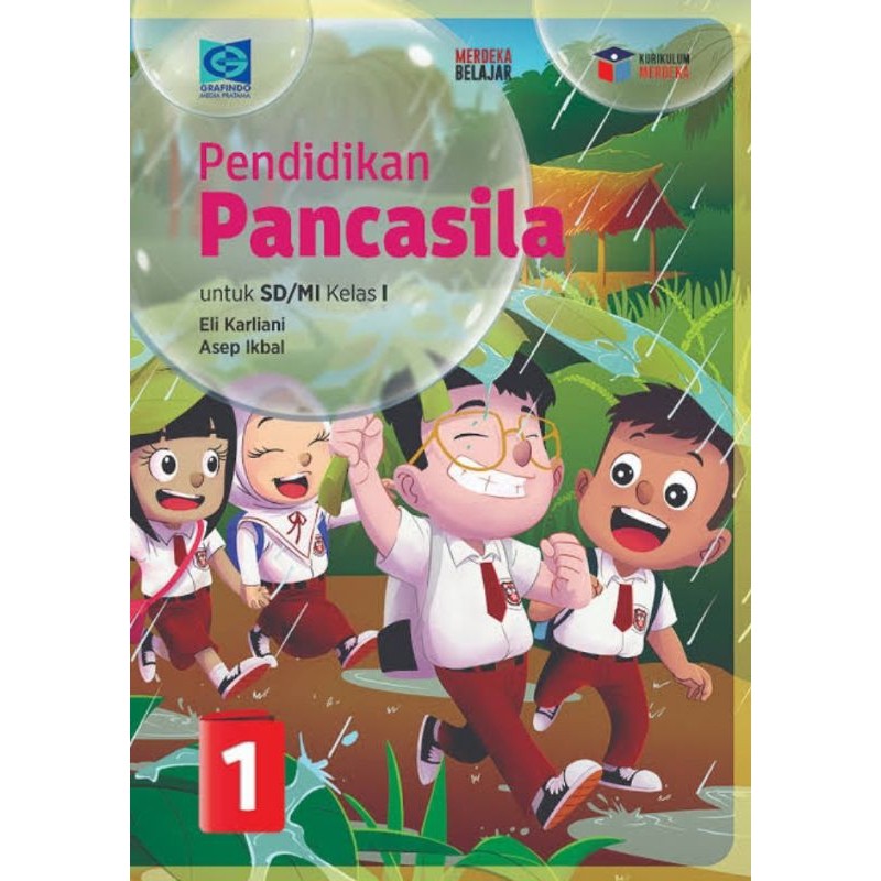 Jual Buku Pendidikan Pancasila Kelas 1 SD/MI Kurikulum Merdeka Grafindo | Shopee Indonesia