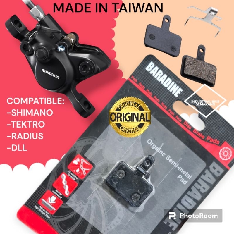 Jual (( BARADINE KOTAK )) Brake Pad Baradine Kampas Rem Pads Shoe ...