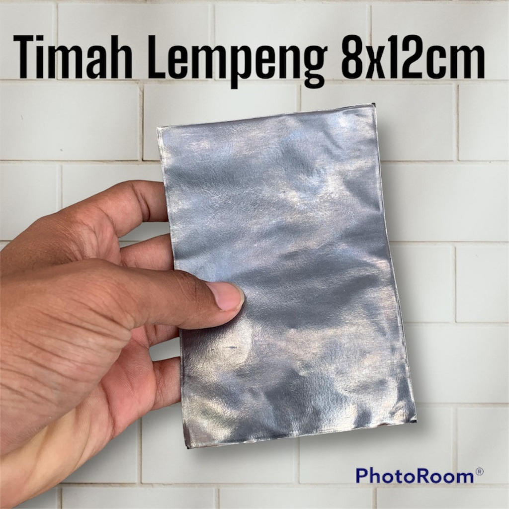 Jual Timah atau Timbel Lempeng 12CM X 8.5CM / Timah Lipat / Timah ...