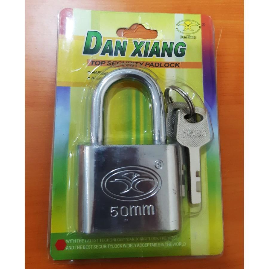 Jual GEMBOK NEKEL 30 MM / 50mm / 60mm LEHER PENDEK PANJANG / GEMBOK ...