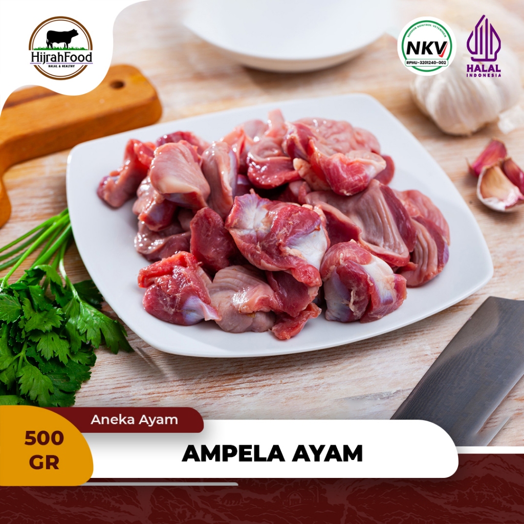Jual Ampela Ayam Beku Segar Chicken Gizzard Fresh Frozen 500 gram ...