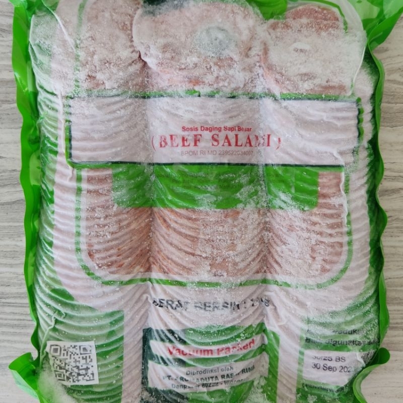 Jual AROMA beef patties / beef pepperoni / beef salami 1 kg | Shopee ...