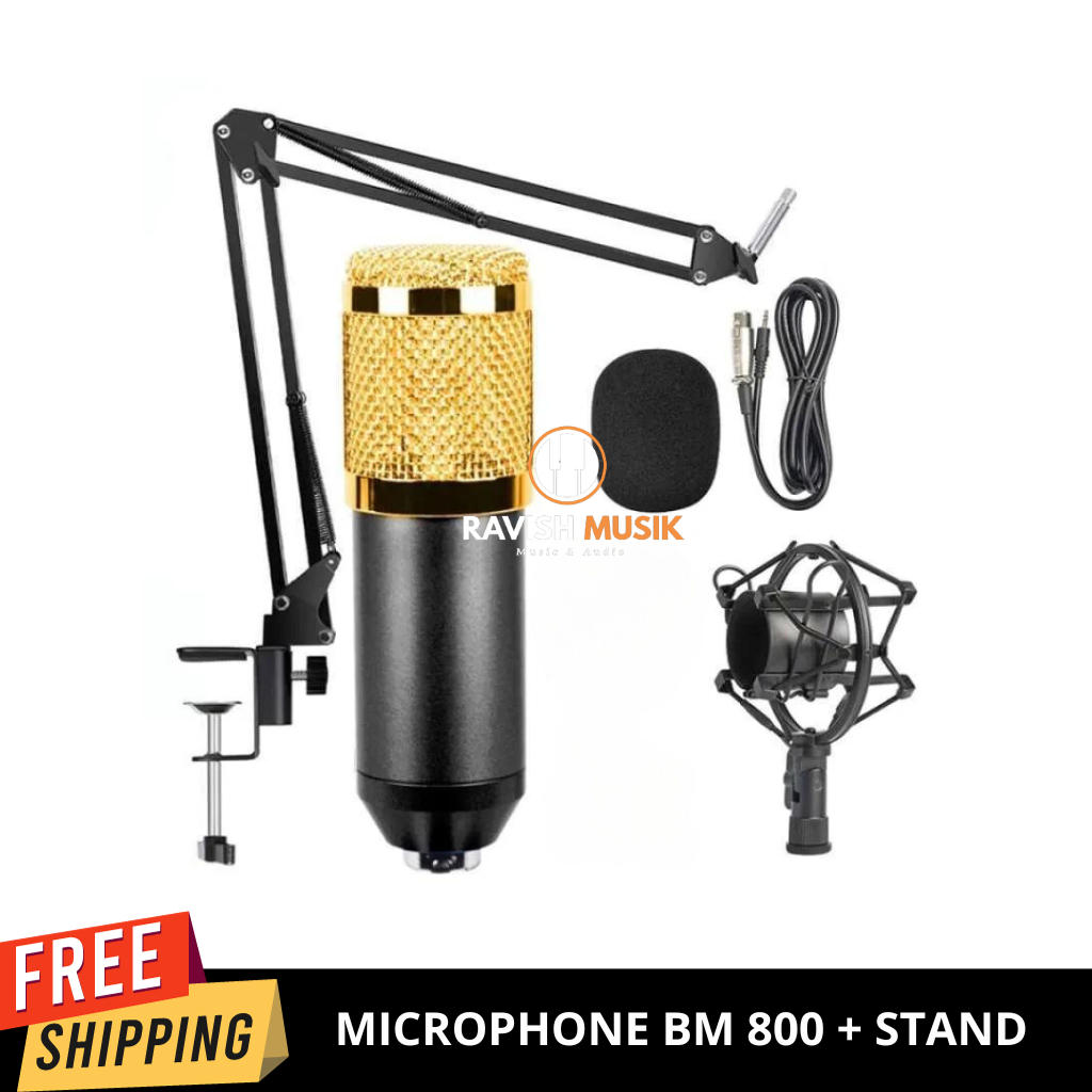 Jual Fullset Bm 800 + Stand | Shopee Indonesia