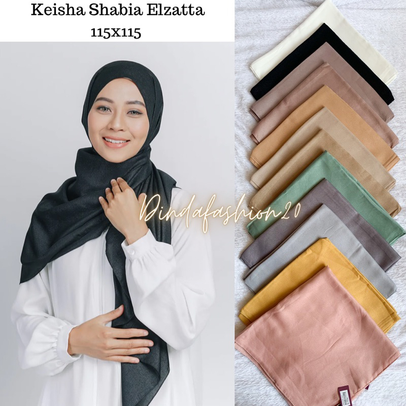 Jual Keisha Shabia Elzatta - Glitter scarf | Shopee Indonesia