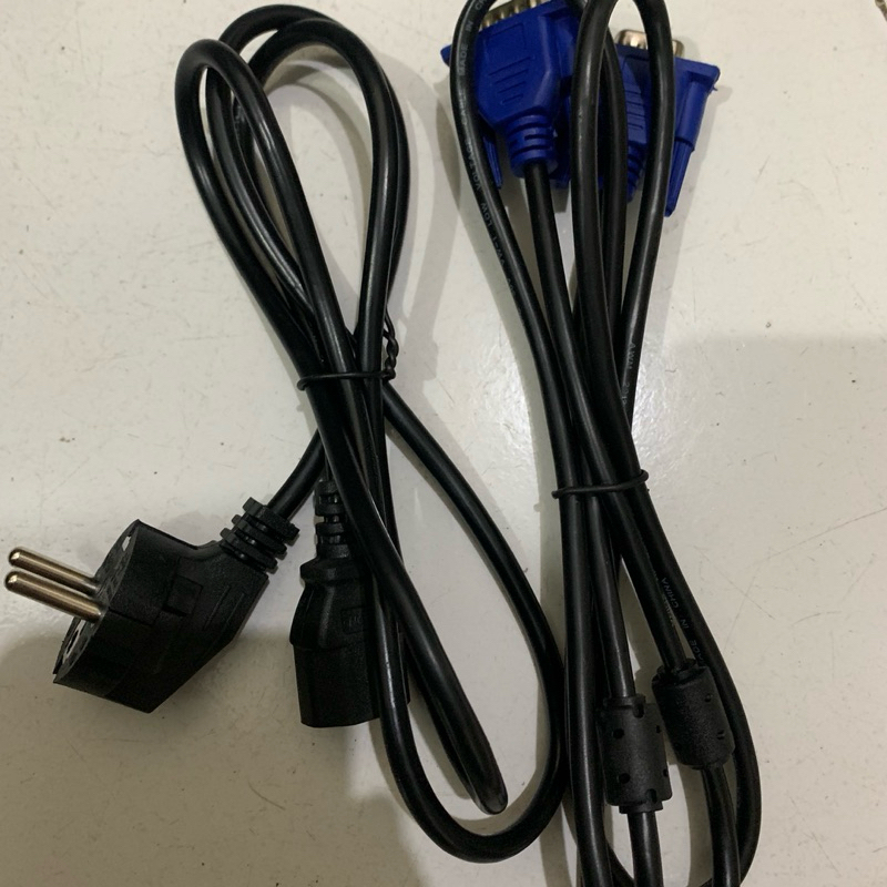 Jual paket Kabel power pc plus kabel kabel vga monitor (new) | Shopee ...