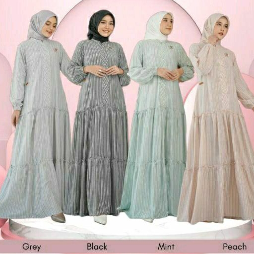 Jual BELIANA DRESS TERBARU NADHEERA LUXURY ORI | Shopee Indonesia