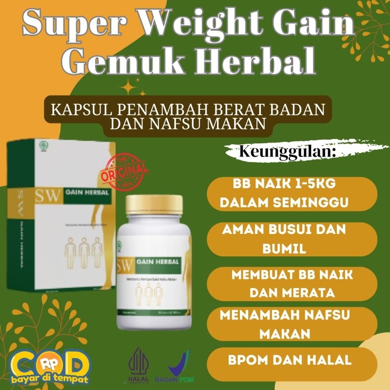 Jual Suplemen penggemuk badan penambah berat badan anak dan dewasa ...