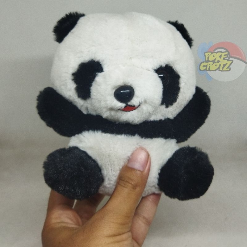 Jual Boneka panda kecil amuse cek brand plush | Shopee Indonesia
