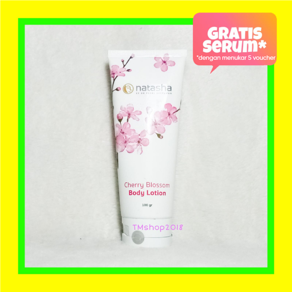 Jual Natasha Skincare Cherry Blossom Body Lotion 100 gram by dr Fredi ...