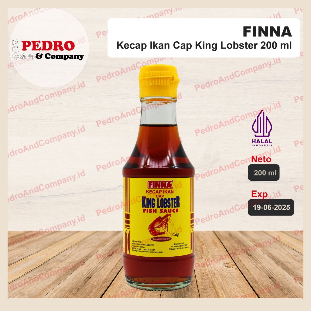 Jual Finna king lobster fish sauce 200 ml - kecap ikan soy sauce saus ...