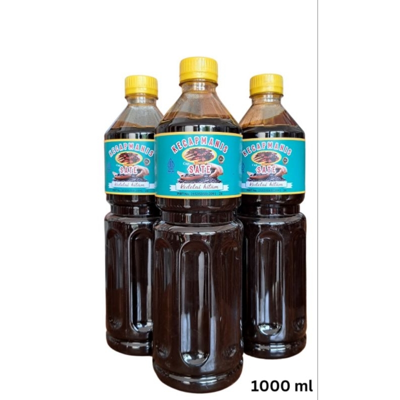 Jual KECAP MANIS CAP SATE 1000ML | Shopee Indonesia