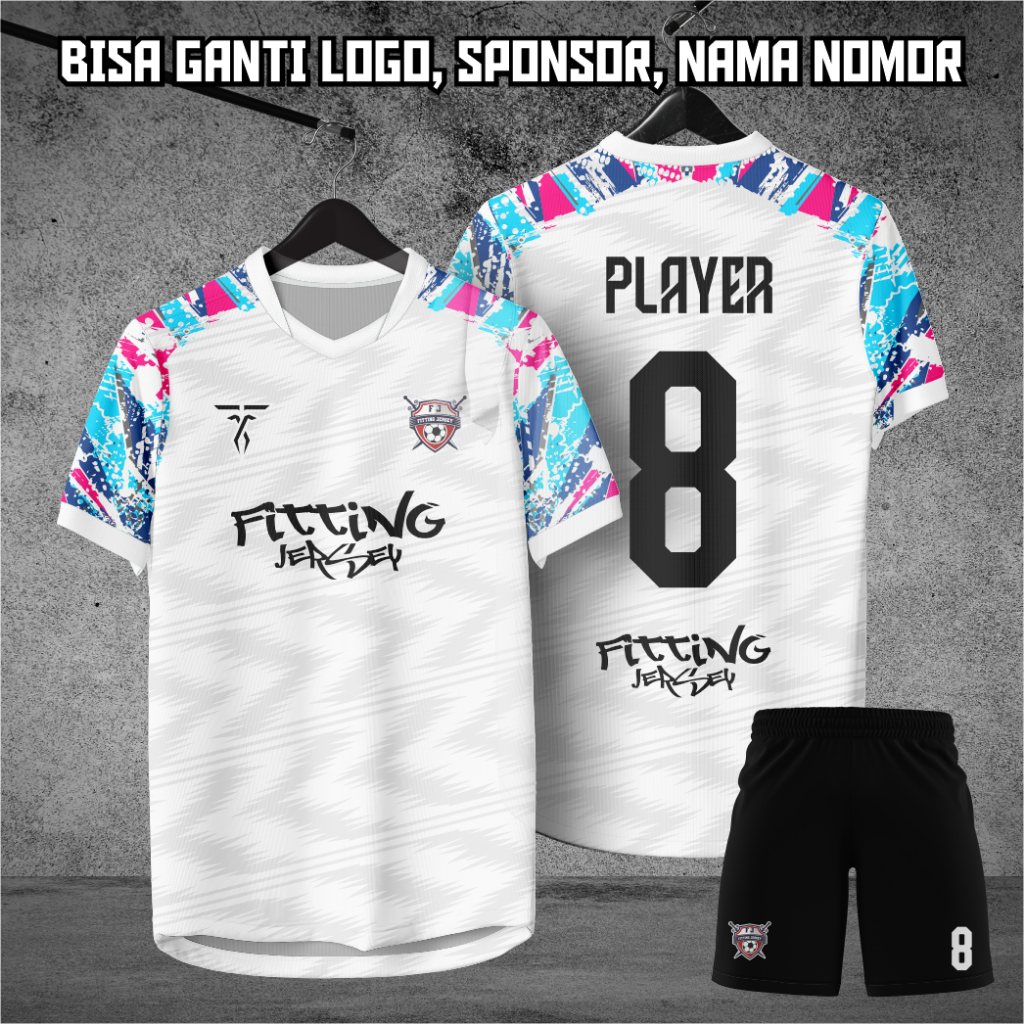 Jual JERSEY FUTSAL FULL PRINTING BISA CUSTOM LOGO TIM SPONSOR NAMA DAN ...