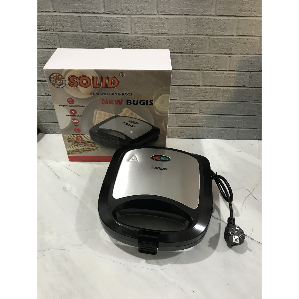 Jual SSA PEMANGGANG ROTI JEPIT / SANDWICH MAKER SOLID NEW BUGIS ...