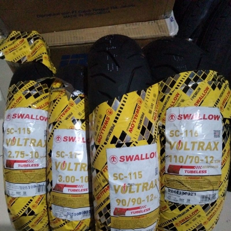 Jual BAN SWALLOW VOLTRAX DELI TIRE URBAN GRIP SC-115 SC-116 SC-103 - TUBELESS (275 - 300 - 90/90 ...