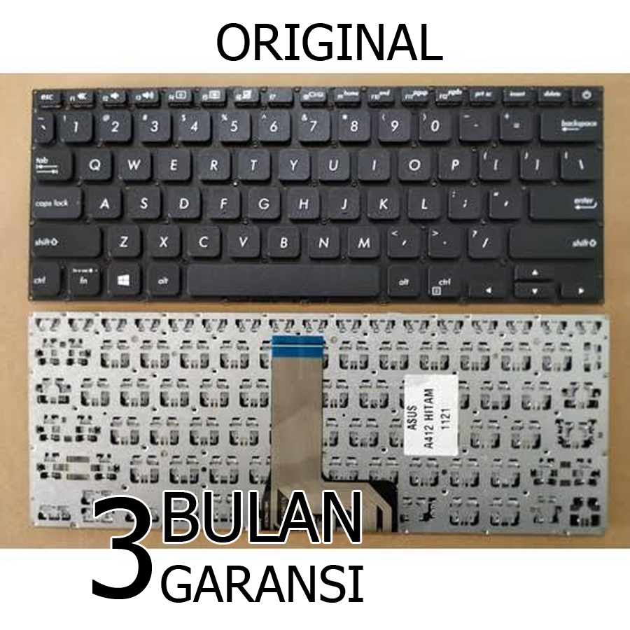 Jual Original Keyboard Asus Vivobook F412 A412DA A412DK A412F A412 X412 ...