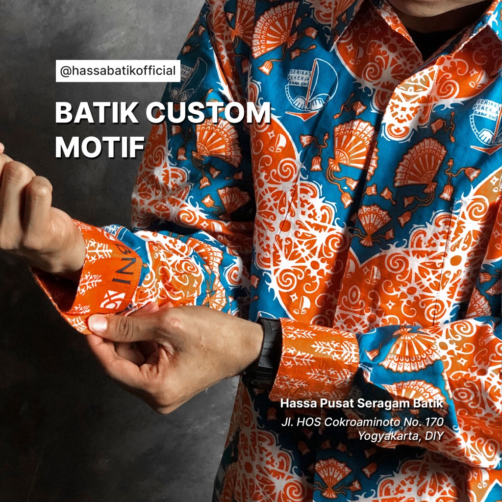 Jual Cetak Batik Custom Printing - Kain dan Baju Seragam Kantor dan ...