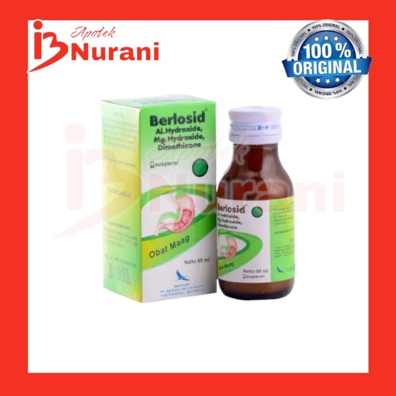 Jual BERLOSID SIRUP 60 ML obat lambung | Shopee Indonesia