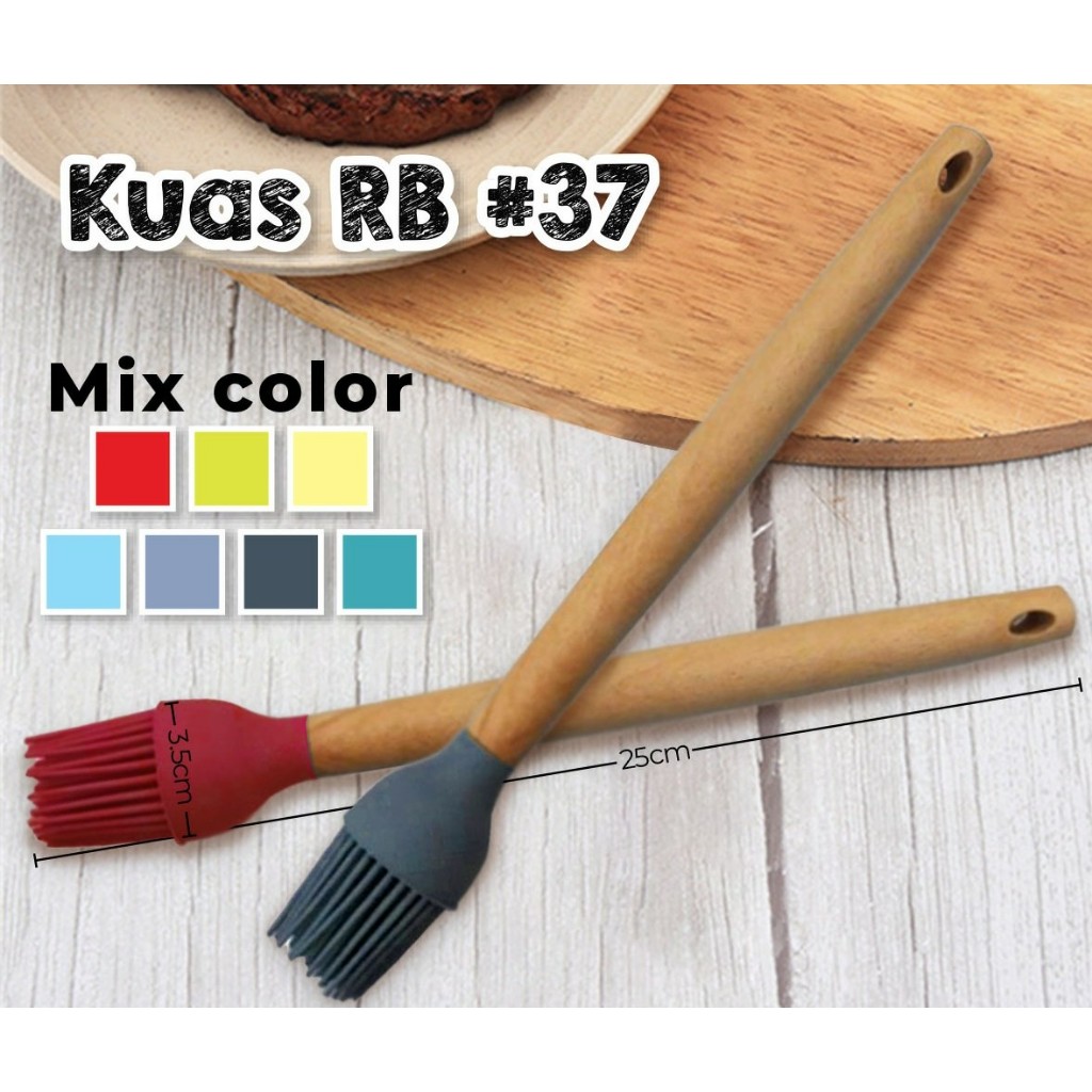 Jual Kuas RB 37 | Kuas Silicon Food Grade| Kuas Dapur Baking| Brush ...