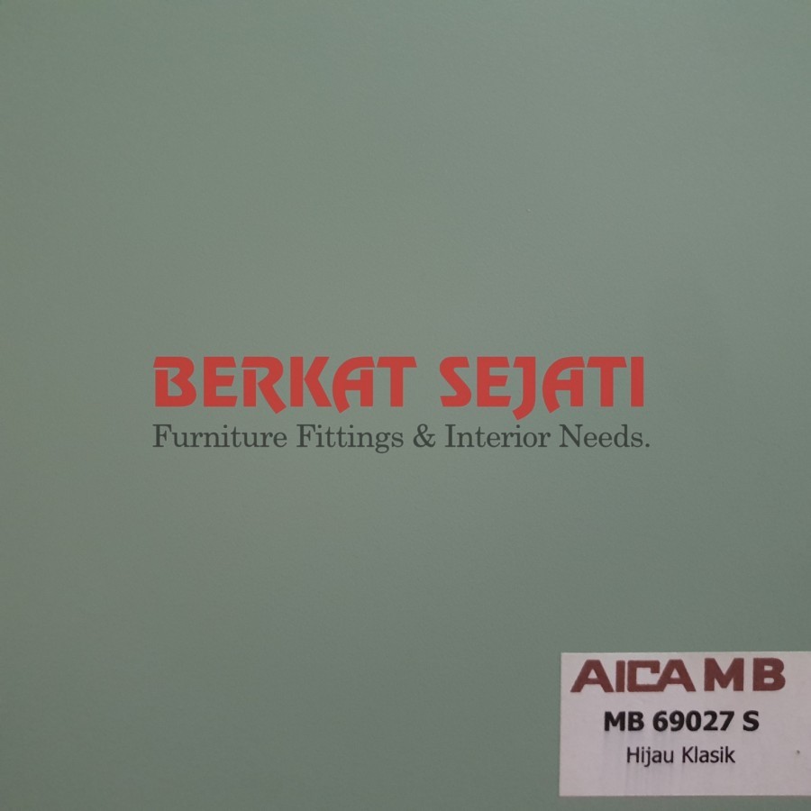 Jual AICA HPL AICA MB 69027 S - HIJAU KLASIK CLASSIC GREEN - SOLID ...