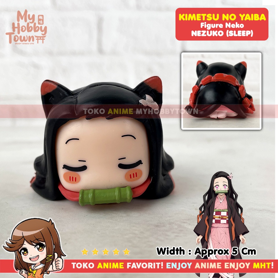 Jual Figure Anime Demon Slayer Kimetsu no Yaiba Neko Cat Sleep Tanjiro ...