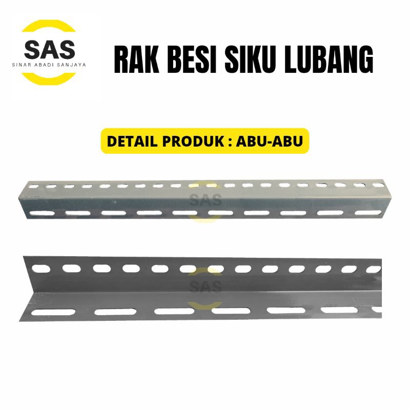 Jual [SAS] Rak Besi Siku Lubang Serbaguna 50 Cm | Shopee Indonesia