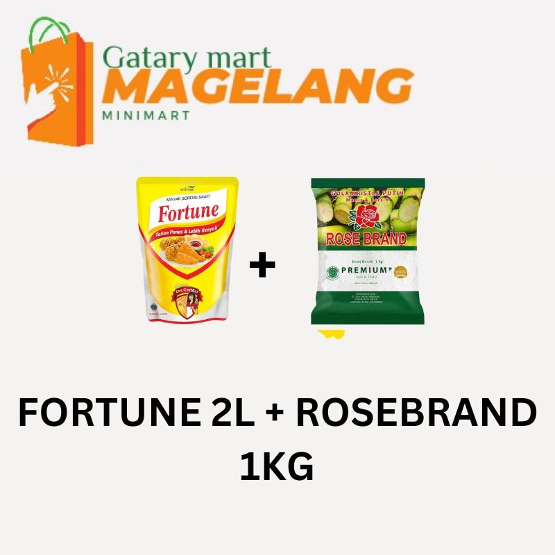 Jual FORTUNE 2L+GULA 1KG | Shopee Indonesia