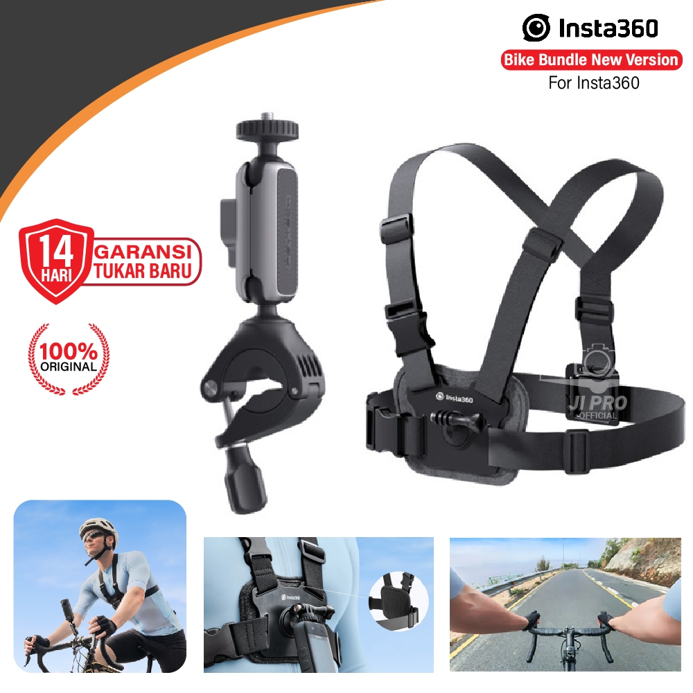 Jual Insta360 Bike Bundle New Version for Action Cam Insta 360 Bike Bundle | Shopee Indonesia