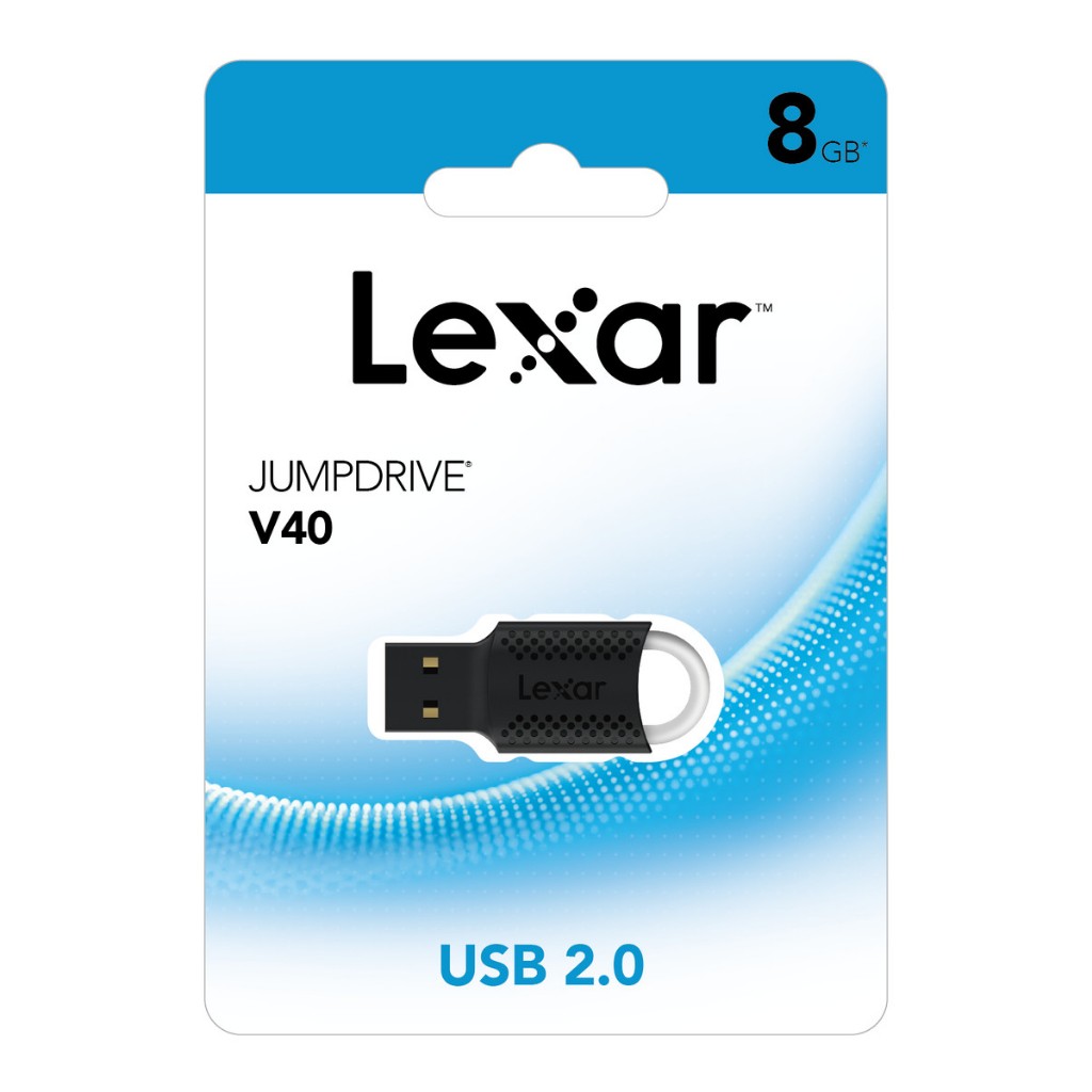Jual Lexar Flashdisk USB 2.0 JumpDrive V40 Flash Drive - 8GB | Shopee Indonesia
