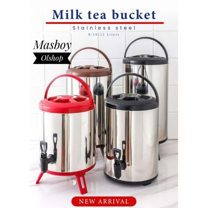 Jual Termos Air / Dispenser Air Panas & Dingin / Milk Tea Bucket ...