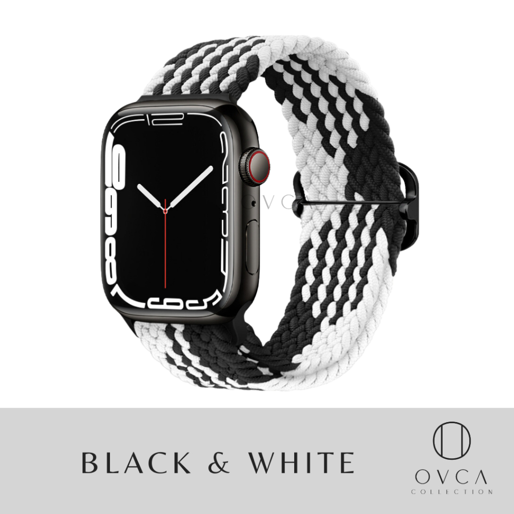 Jual Apple Watch Strap Series ULTRA 9 8 7 6 5 4 3 2 1 SE Nylon Braided ...