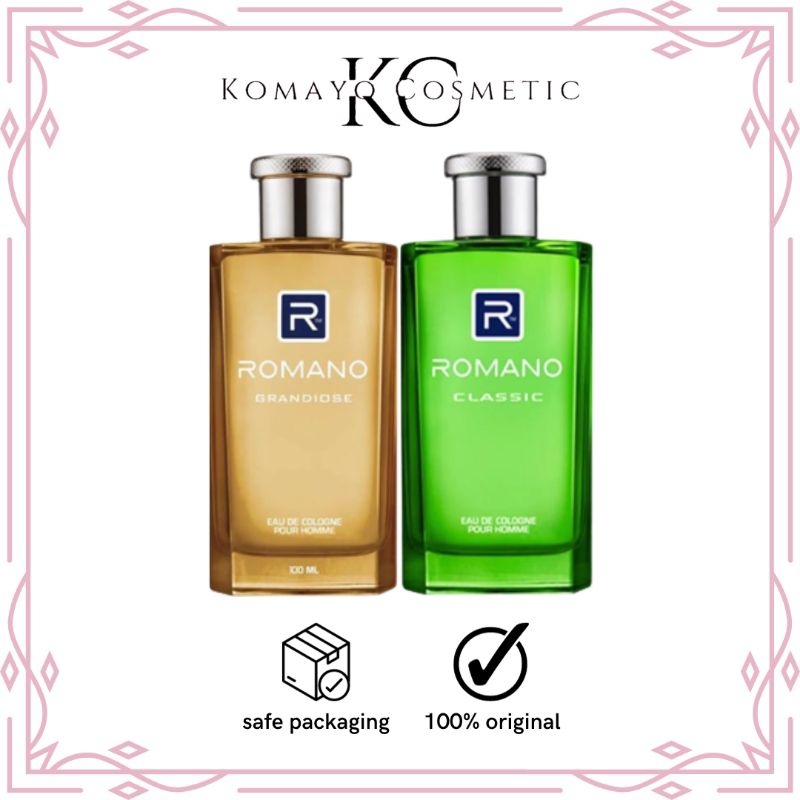 Jual Romano Perfume for Men 100ml | Shopee Indonesia